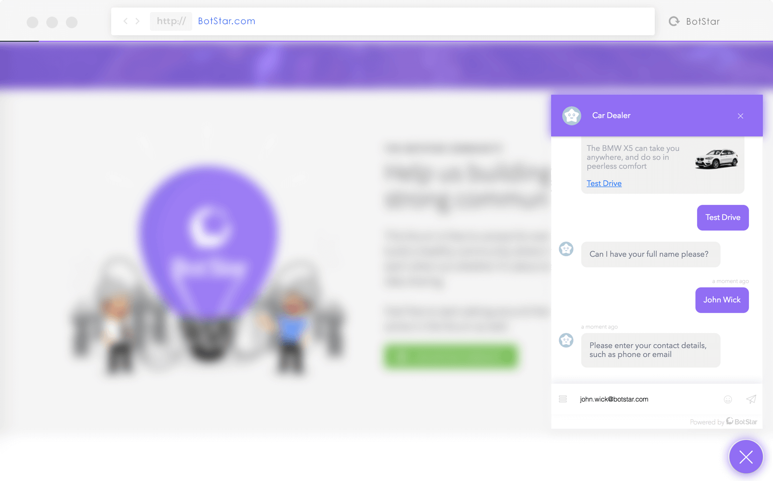 BotStar - Design, Develop Chatbots Online. Visually.